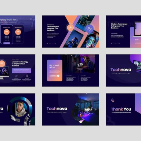 ES PowerPoint Presentation Template | MasterBundles
