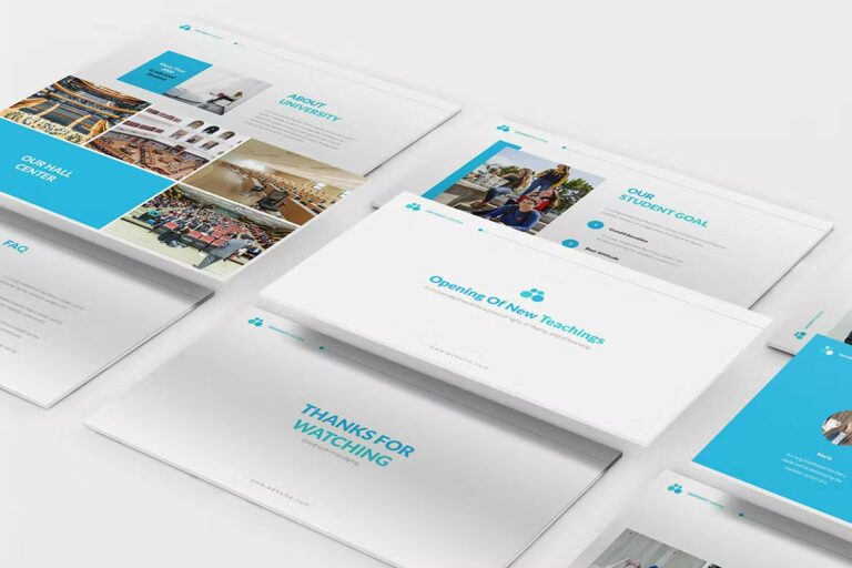 University PowerPoint Presentation Template – MasterBundles