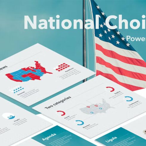 National Election Powerpoint Template | MasterBundles