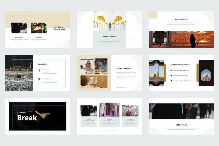 Impoza - Ramadan Islamic Event PowerPoint – MasterBundles