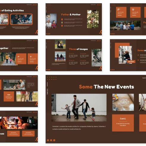 Family Pages | Google Slides Template | Master Bundles