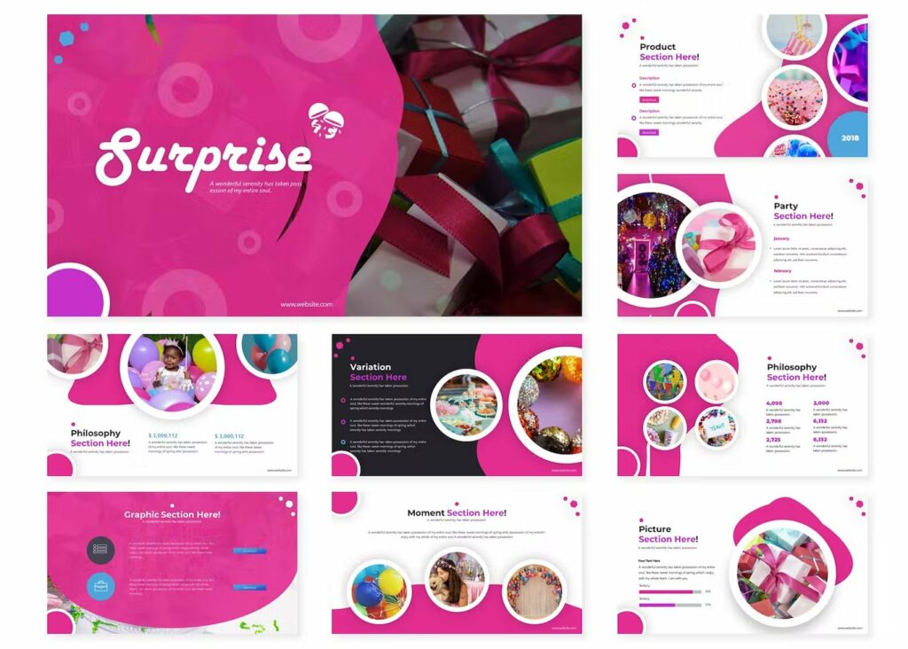 Surprise | Powerpoint Template – MasterBundles