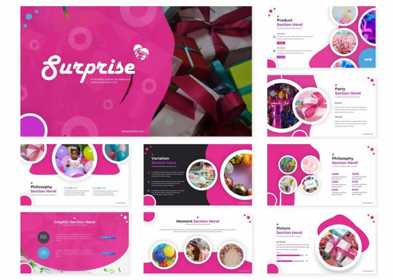 Surprise | Powerpoint Template – MasterBundles