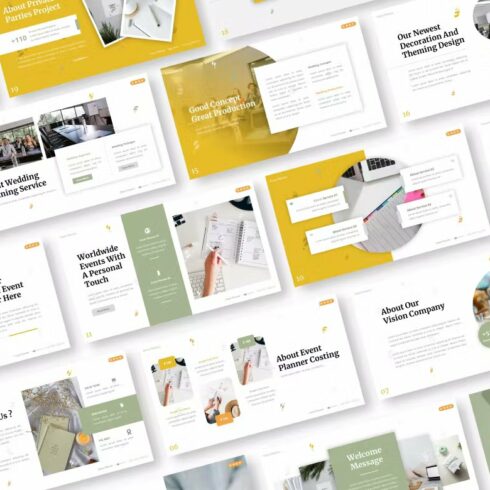 Event Planner PowerPoint Presentation Template | Master Bundles