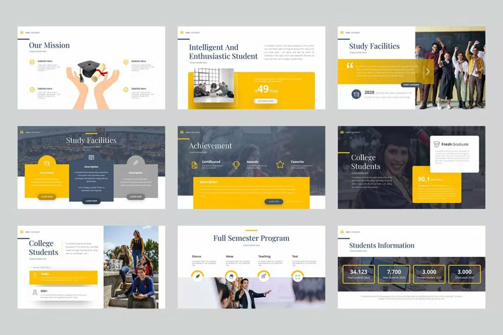 Tatu University Google Slides – MasterBundles