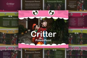 Critters PowerPoint Template | Master Bundles