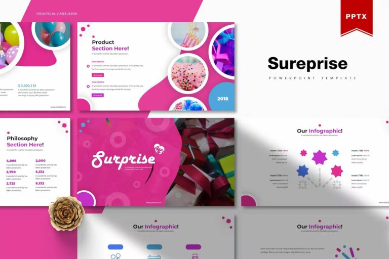 Surprise | Powerpoint Template – MasterBundles
