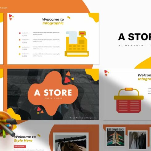 Store PowerPoint Template | MasterBundles