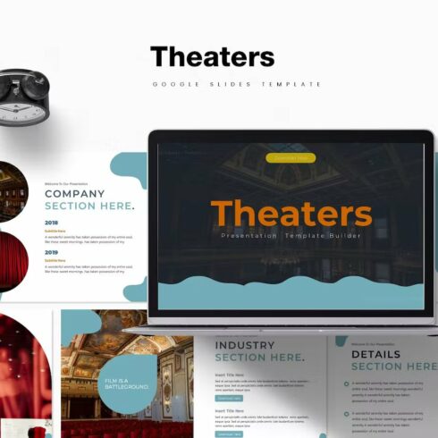 Theaters Google Slides Template – MasterBundles