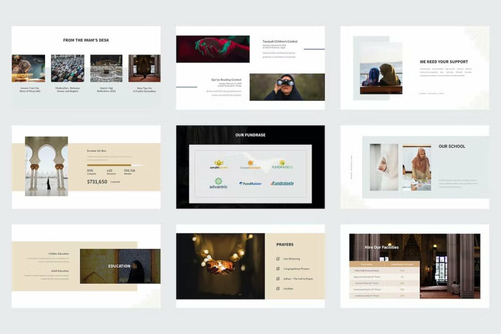 Impoza - Ramadan Islamic Event PowerPoint – MasterBundles