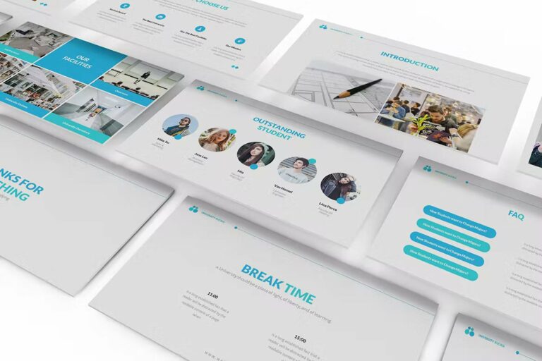 University PowerPoint Presentation Template – MasterBundles
