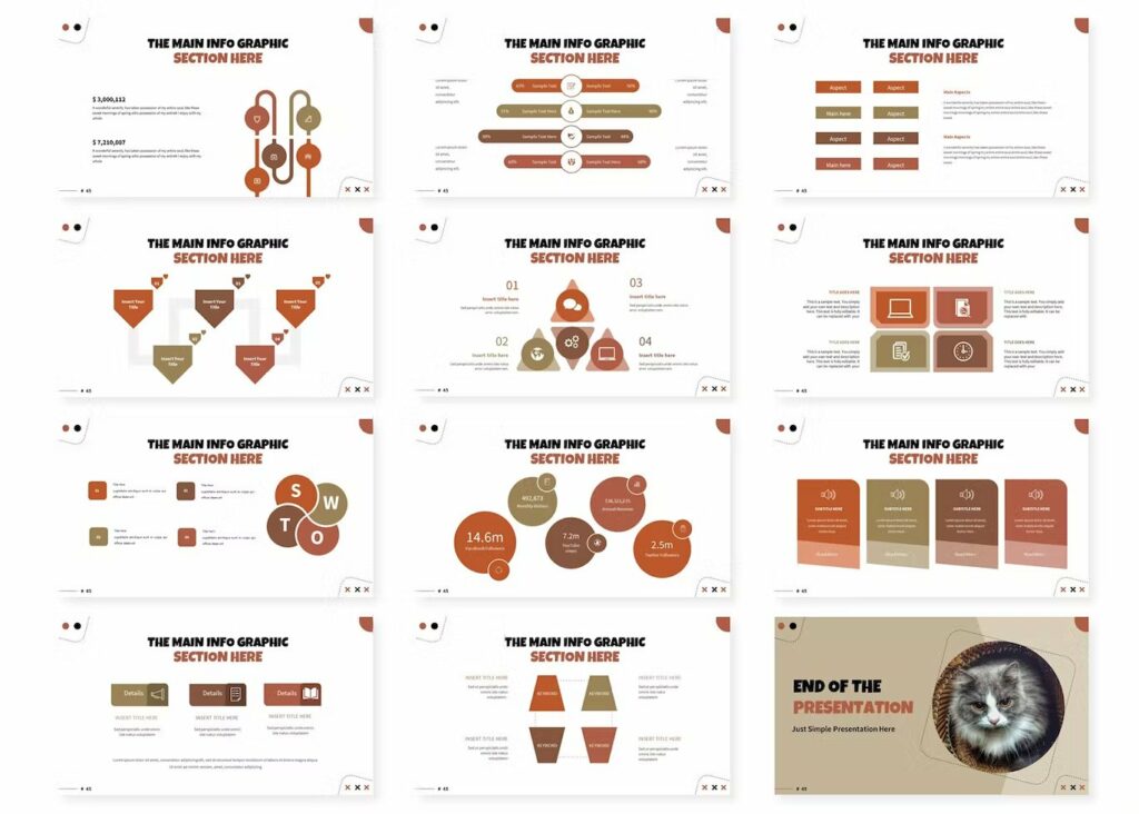 Cat Adopted For Happiness | Google Slides Template – MasterBundles