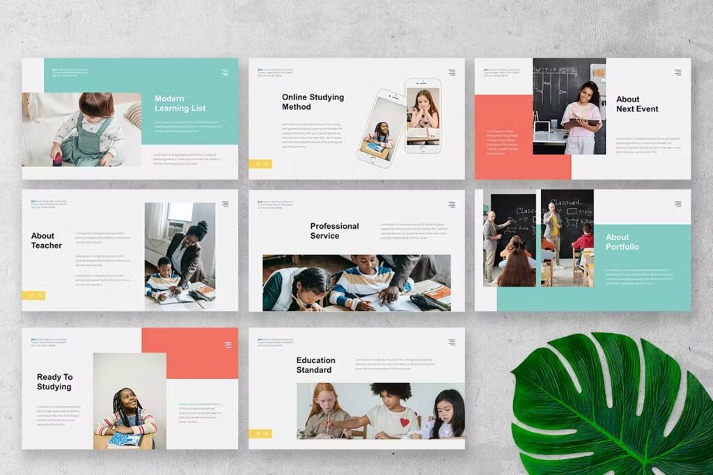 Education & College Presentation Slide – MasterBundles