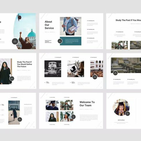 Unisly - University Education PowerPoint Template | Master Bundles