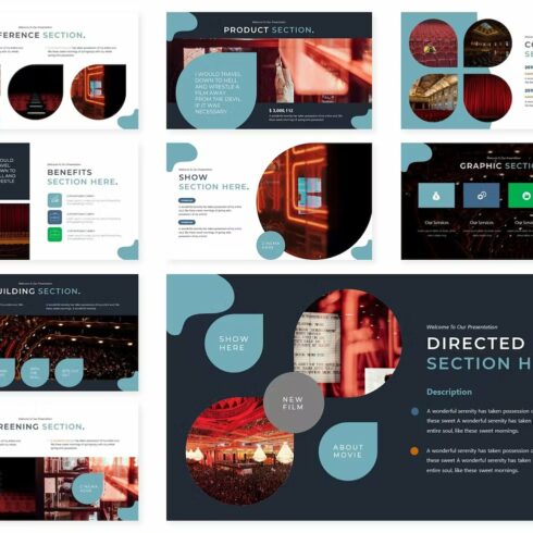 Theaters Google Slides Template – MasterBundles