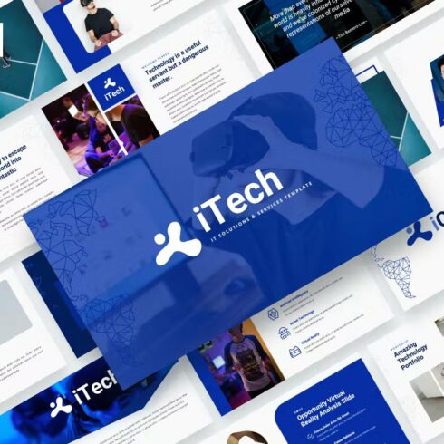 ITech — IT Solutions Powerpoint Template | MasterBundles