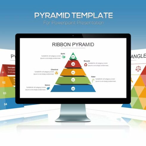 Pyramid Powerpoint Template | MasterBundles