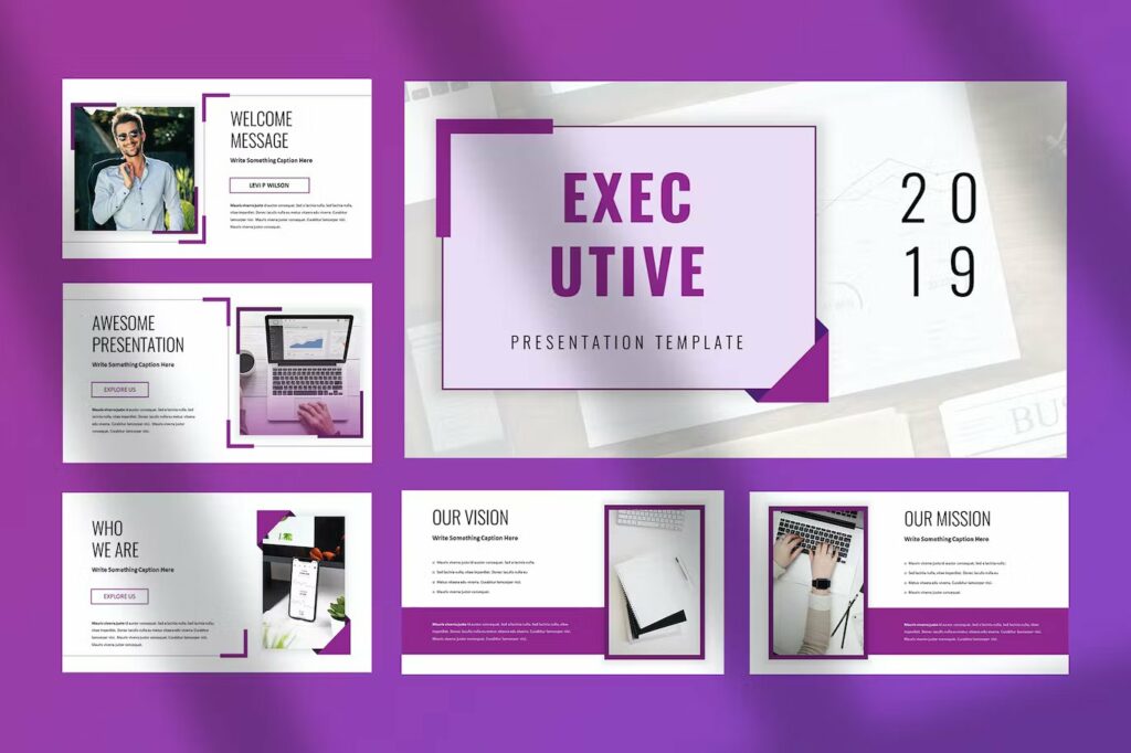 Executive - Powerpoint Presentation For Business – MasterBundles
