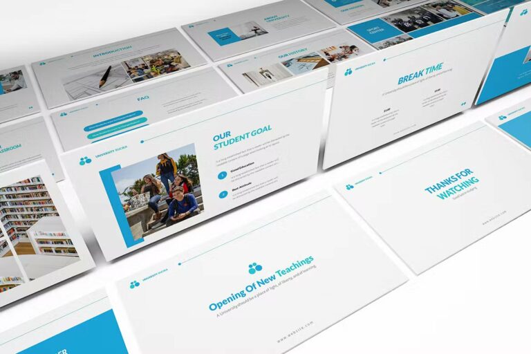 University PowerPoint Presentation Template – MasterBundles