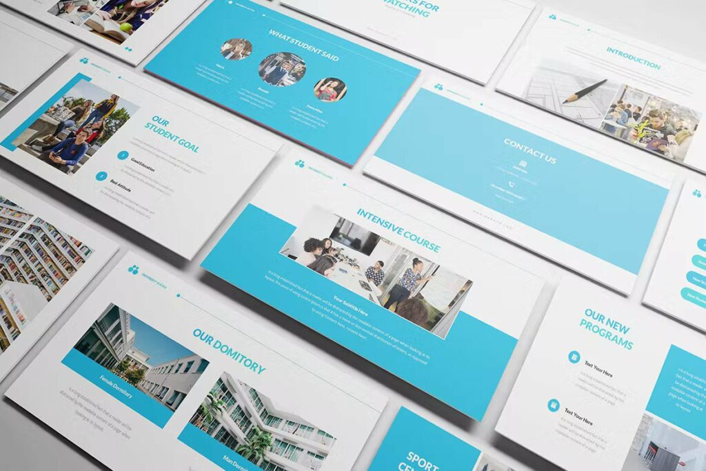 University PowerPoint Presentation Template – MasterBundles