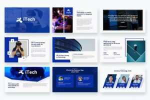 ITech — IT Solutions Powerpoint Template | MasterBundles