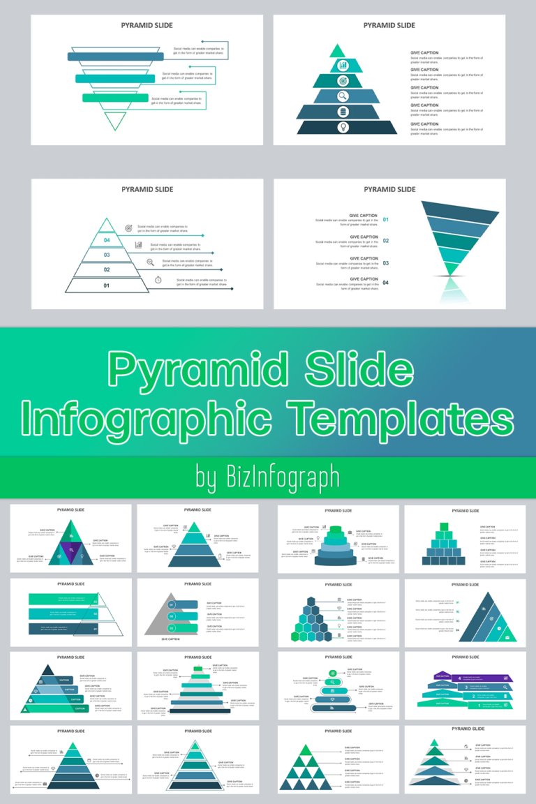 Pyramid Slide Infographic Templates – MasterBundles