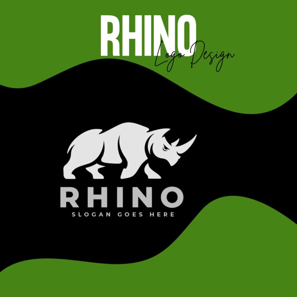 Rhino Logo Design – MasterBundles