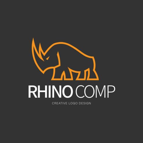 Rhino Company Logo | MasterBundles