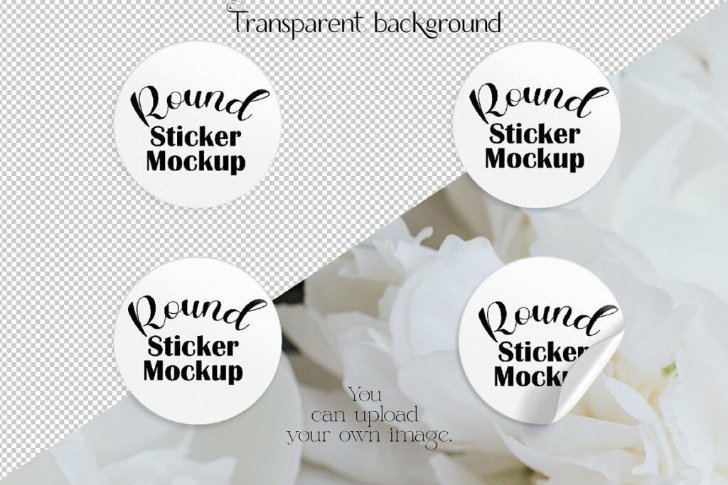 Round Sticker Mockup Bundle – MasterBundles
