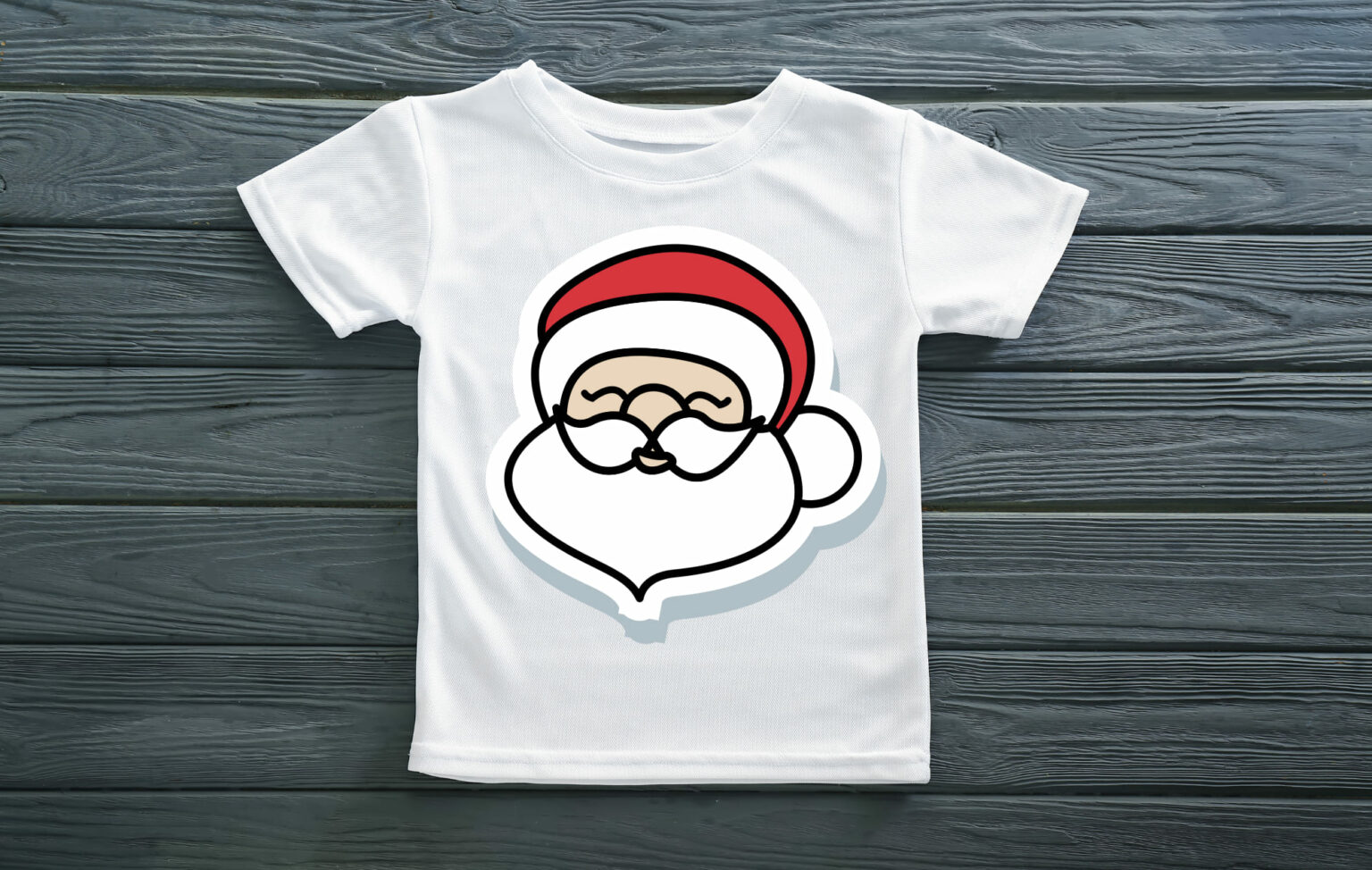 Santa Face SVG T-shirt Designs – MasterBundles