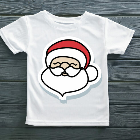 Santa Face SVG T-shirt Designs – MasterBundles