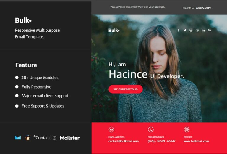 Bulk Mail - Email Template – MasterBundles