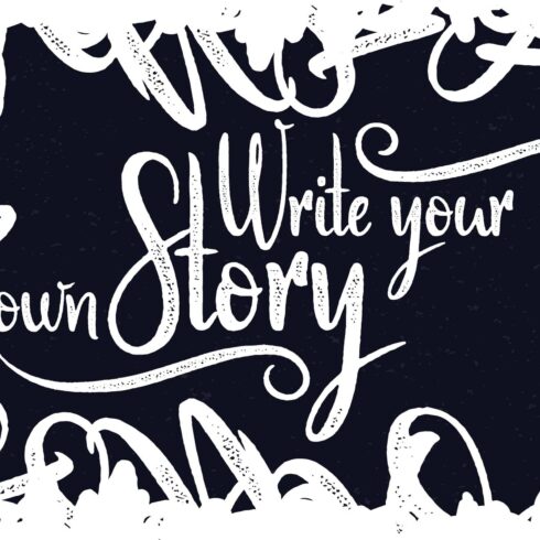 Scratches Calligraphic Font | MasterBundles