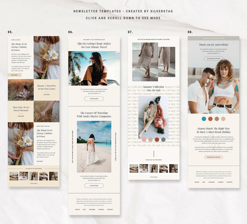 Selena - Modern Newsletter Templates – MasterBundles