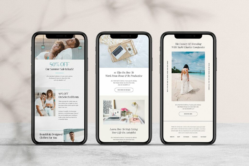 Selena - Modern Newsletter Templates – MasterBundles