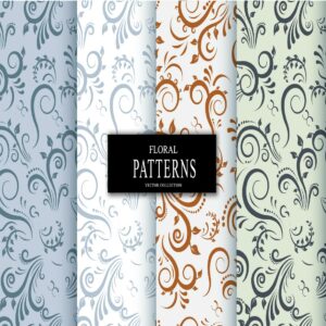 seamless floral background pattern for vintage design. - MasterBundles