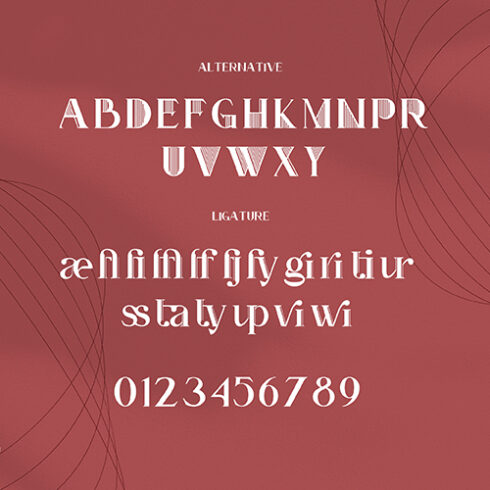 Modern Luxury Font Serif Shirley | MasterBundles