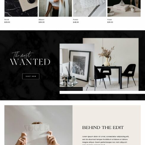 Shopify Theme - The Luxe Edit | MasterBundles