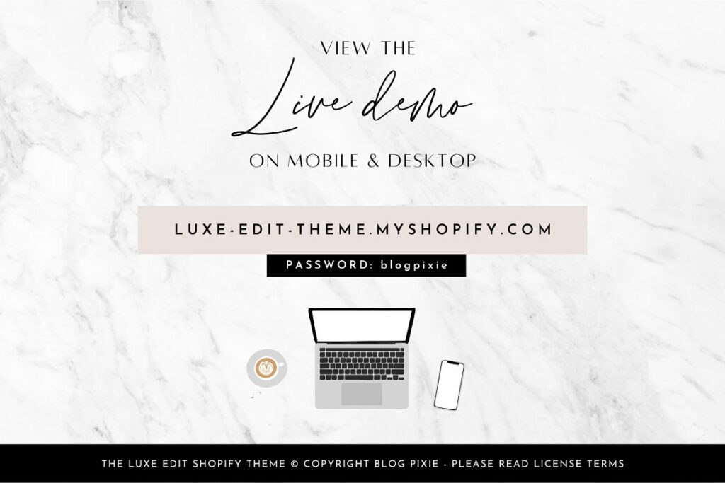 Shopify Theme - The Luxe Edit – MasterBundles