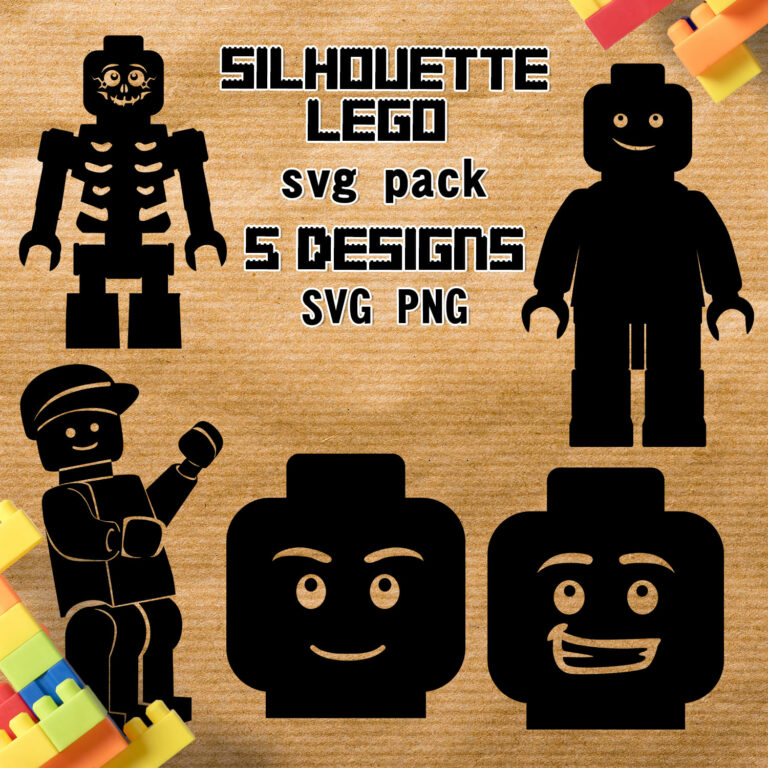Silhouette Lego SVG T-shirt Designs Bundle – MasterBundles