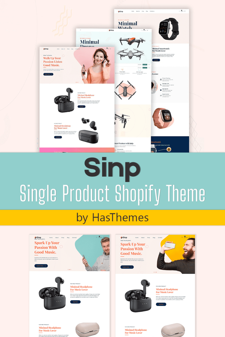 Single Product Shopify Theme - Sinp – MasterBundles