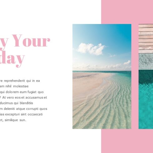 Summer Beach Powerpoint Template | MasterBundles