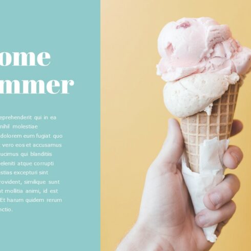 Summer Beach Powerpoint Template | MasterBundles