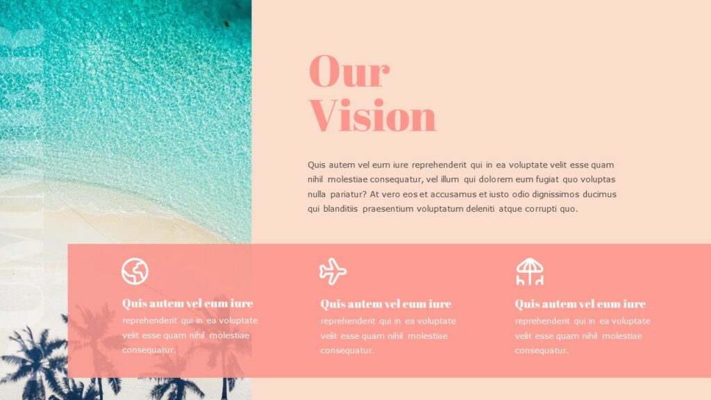 Summer Beach Powerpoint Template – MasterBundles