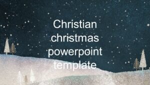 Christian Christmas Powerpoint Template – MasterBundles