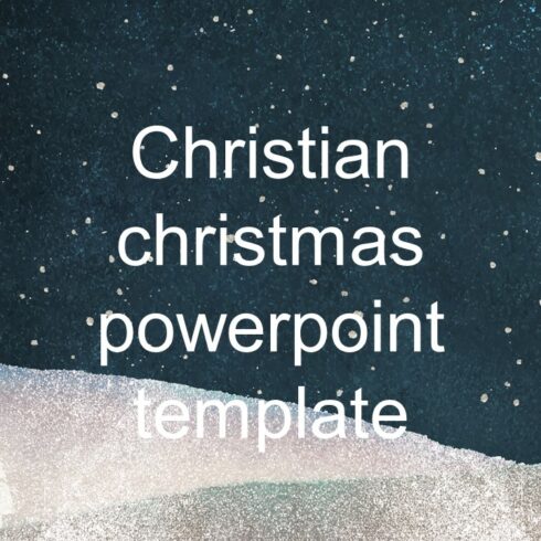 Christian Christmas Powerpoint Template – MasterBundles