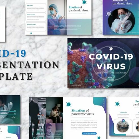 Covid-19 Virus - Medical Google Slide | MasterBundles