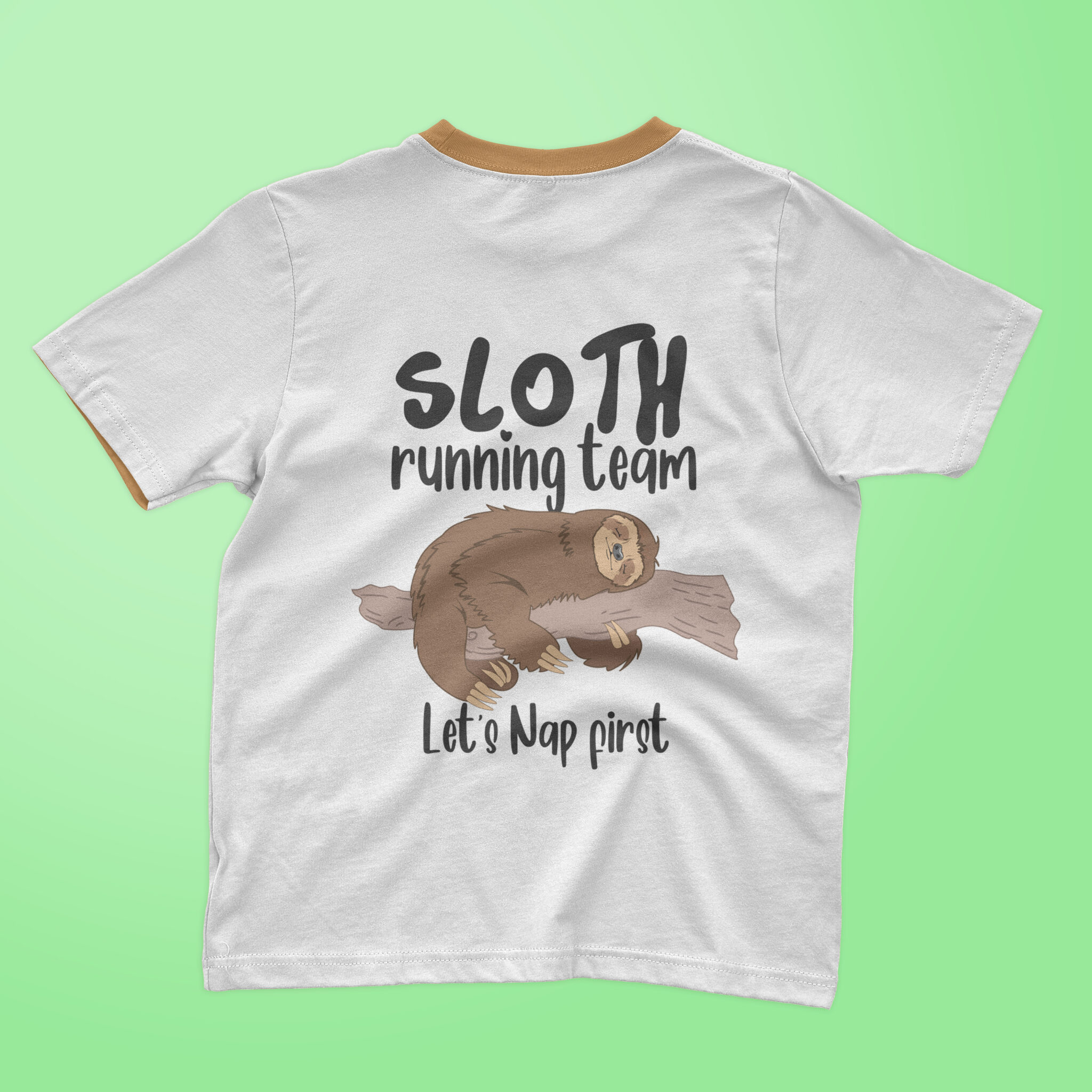 Sloth Running Team SVG T-Shirt Designs Bundle – MasterBundles