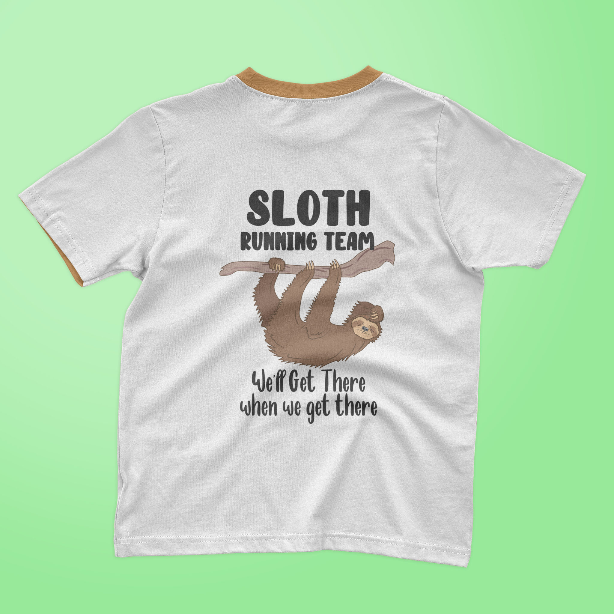 Sloth Running Team SVG T-Shirt Designs Bundle – MasterBundles
