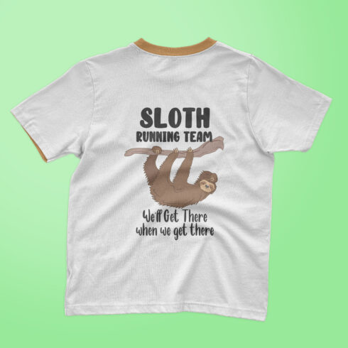 Sloth Running Team SVG T-Shirt Designs Bundle – MasterBundles